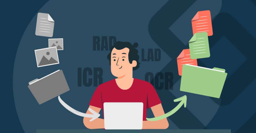 Comment marche ’océrisation : LAD, RAD, OCR et ICR